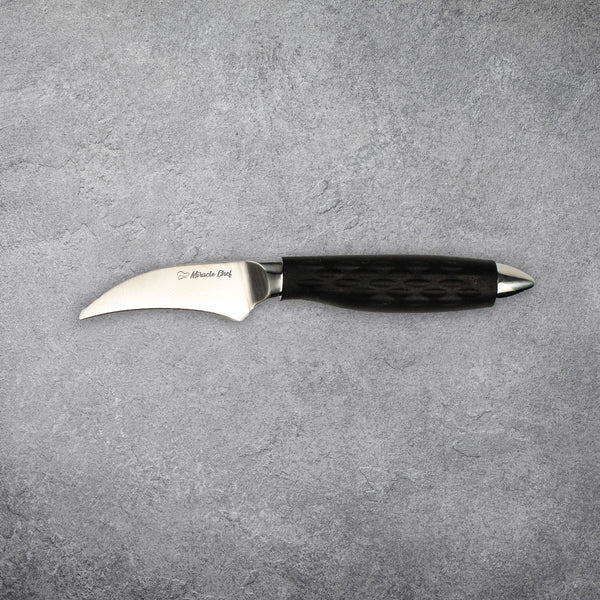2.5″ PRO Series Turning Knife With Lockable Blade Cover – Miracle Chef